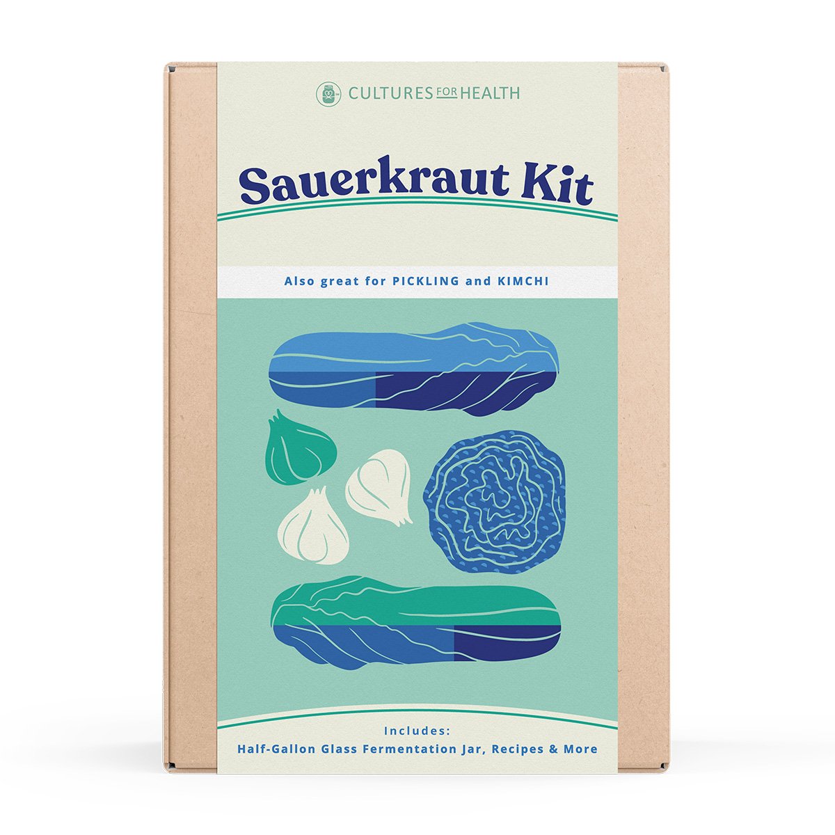 Sauerkraut Kit - 6 Pack – Cultures For Health Wholesale